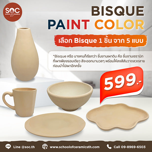 BISQUE PAINT COLOR – SCHOOL OF CERAMICS